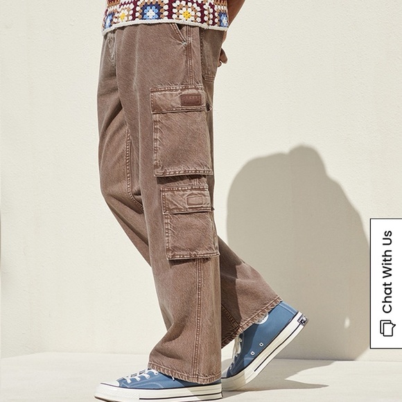 PacSun | Pants | Mens Baggy Cargo Jeans | Poshmark